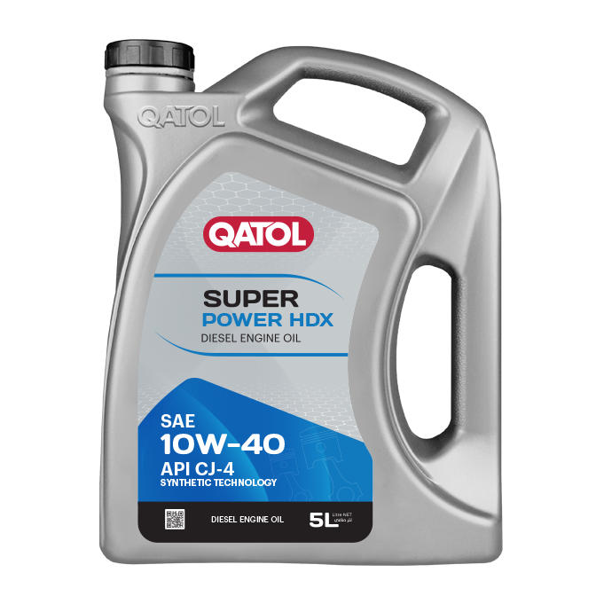 QATOL SUPER POWER HDX DIESEL ENGINE OIL SAE 10W40 API CJ-4 SYNTH TECHNOLOGY – Qatol Lubricants