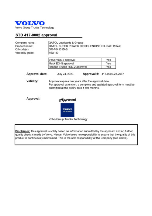 Qatol Lubricants – The Power to Empower - Made in Qatar