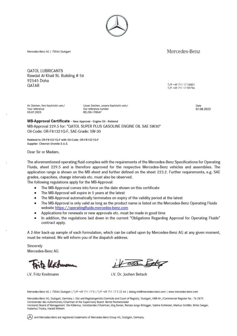 Qatol Lubricants – The Power to Empower - Made in Qatar